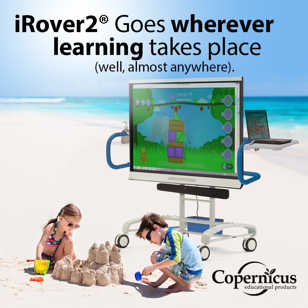 iRover2 for Interactive Flat Panels: Made to go wherever learning takes place